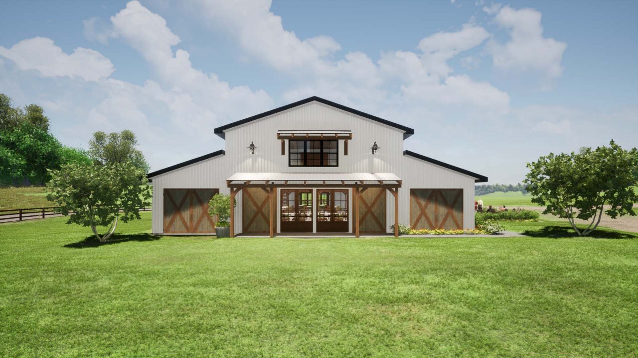 Firecracker Barn: Artistry by Natural Element Barns