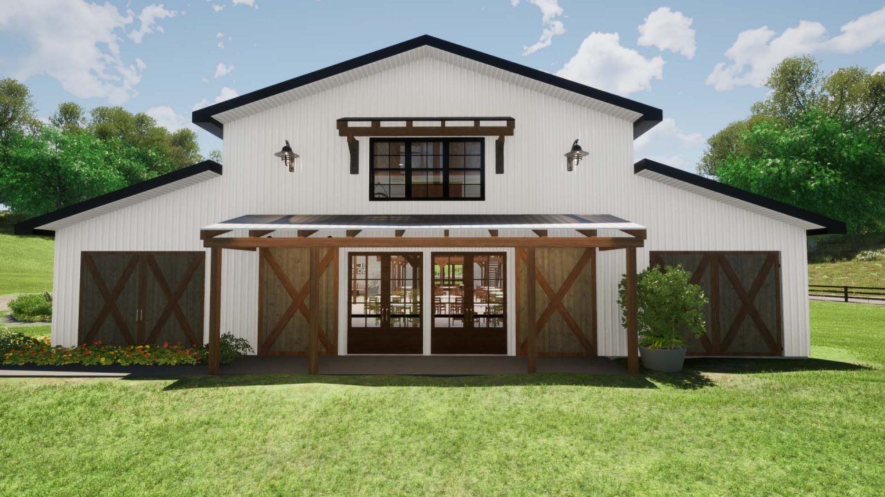 Firecracker Barn: Artistry by Natural Element Barns