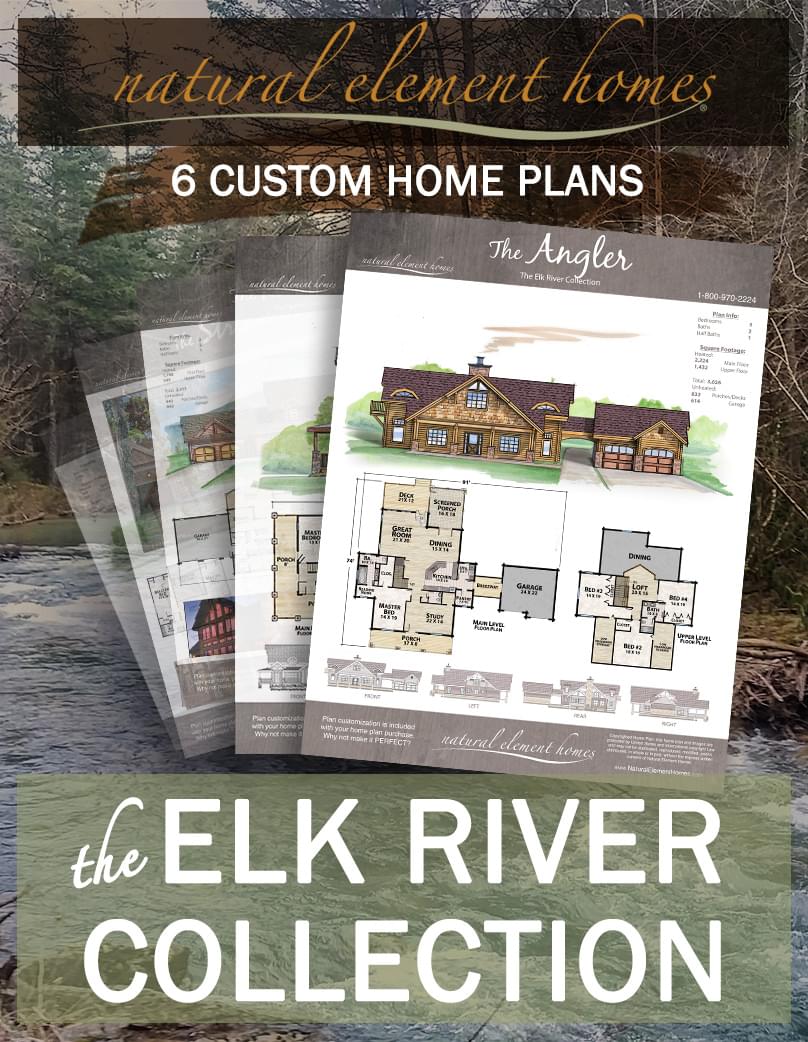 Free Log and Timber Home Plan Books - Natural Element Homes