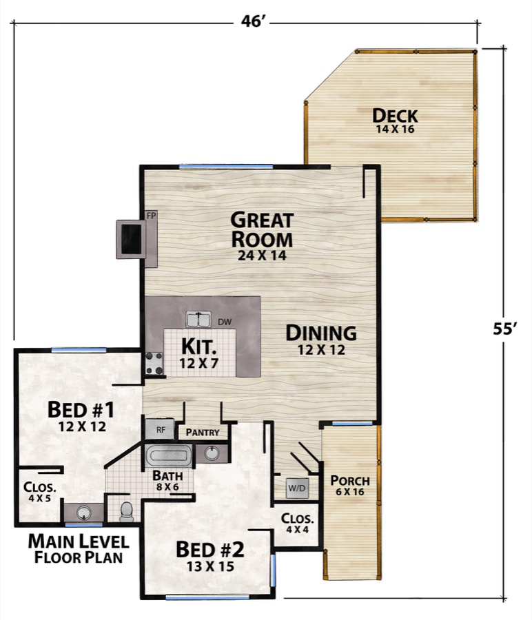 Baby Bear Plan Details - Natural Element Homes