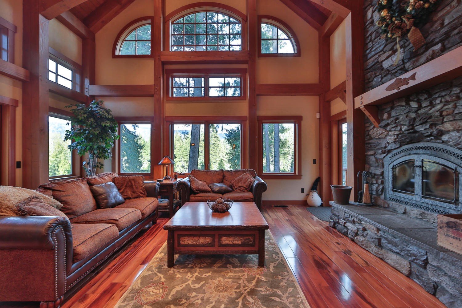 Big Chief Mountain Lodge Plan Details - Natural Element Homes