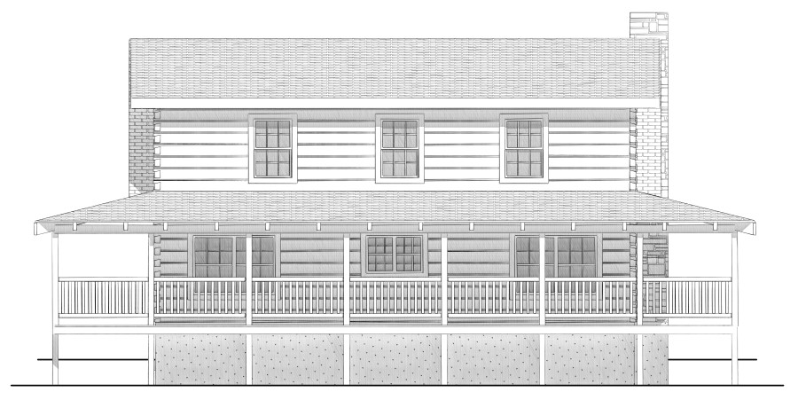 Buck Ridge Cabin Plan Details - Natural Element Homes