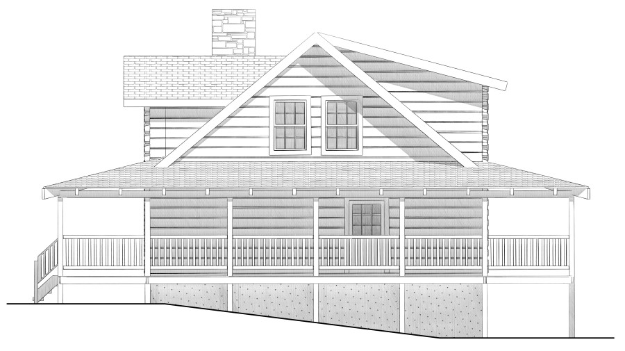 Buck Ridge Cabin Plan Details - Natural Element Homes
