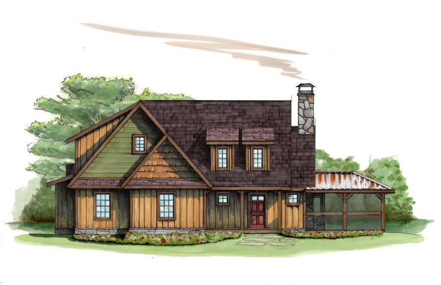 Camelia Cottage Plan Details - Natural Element Homes