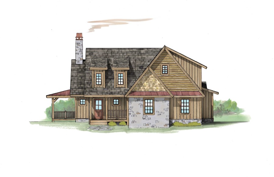 Camp Lake Cottage Plan Details - Natural Element Homes
