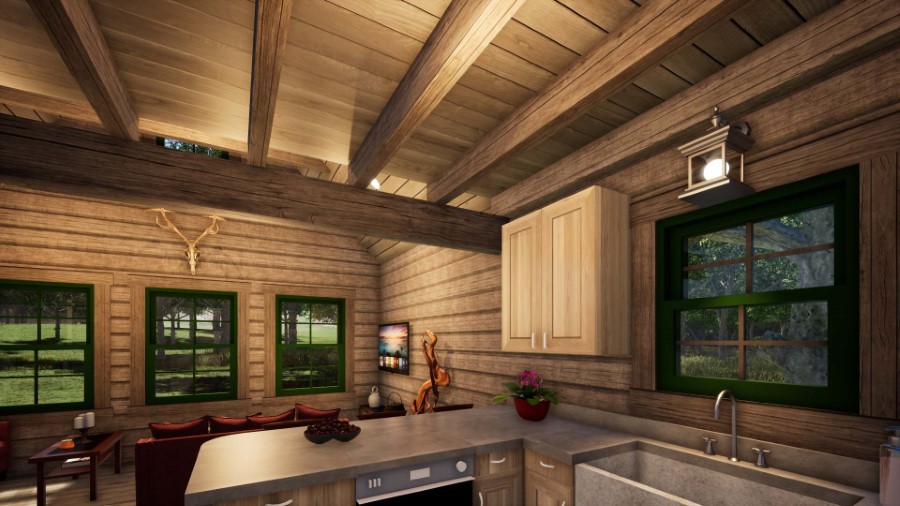 Camping Cabin Plan Details - Natural Element Homes