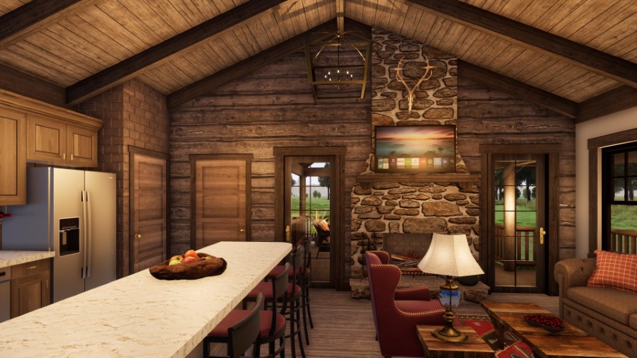 Cubby Hole Camp Plan Details - Natural Element Homes