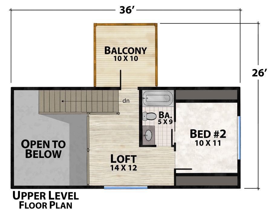 Eaglet Escape Plan Details - Natural Element Homes