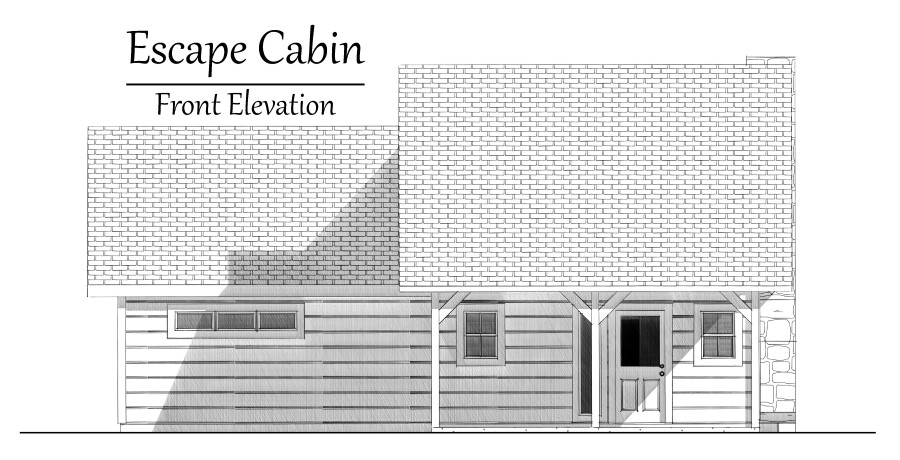 Escape Cabin Plan Details - Natural Element Homes