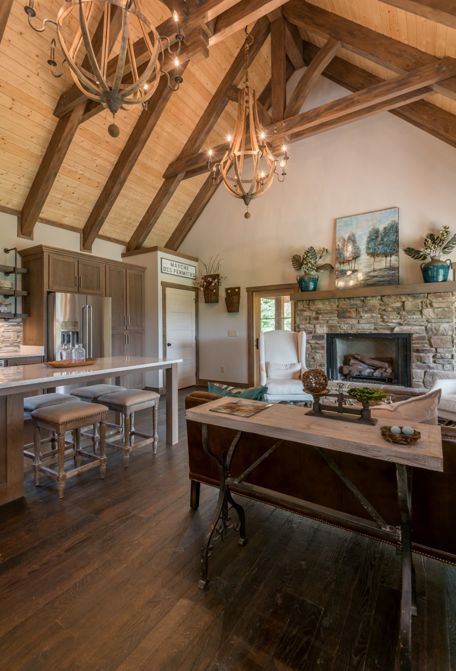 Farmhouse Retreat B Plan Details - Natural Element Homes