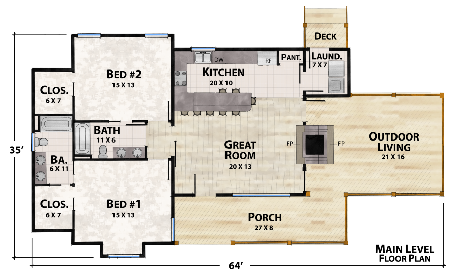Farmhouse Retreat Plan Details - Natural Element Homes