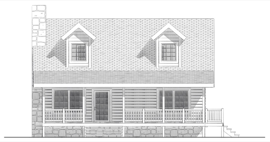 Fish Camp Plan Details - Natural Element Homes