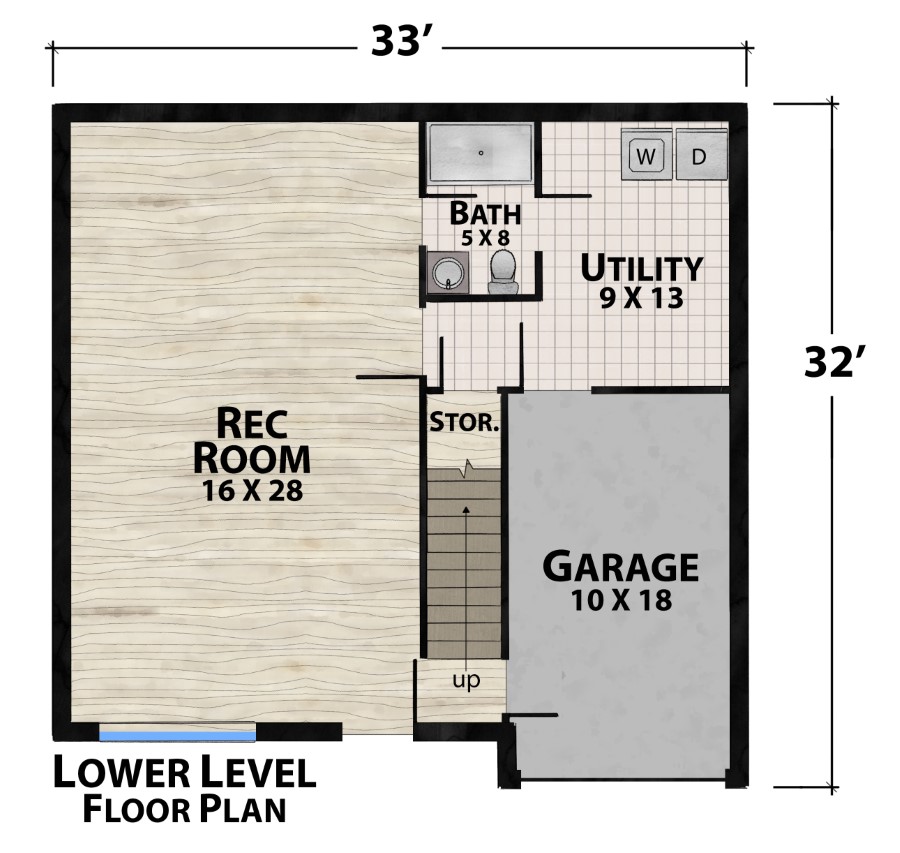 Foothills Camp Plan Details - Natural Element Homes