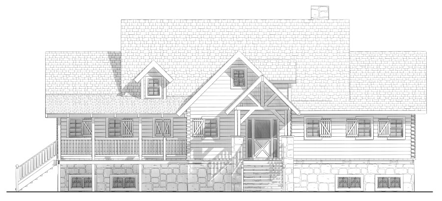Gees Bend Lodge Plan Details - Natural Element Homes