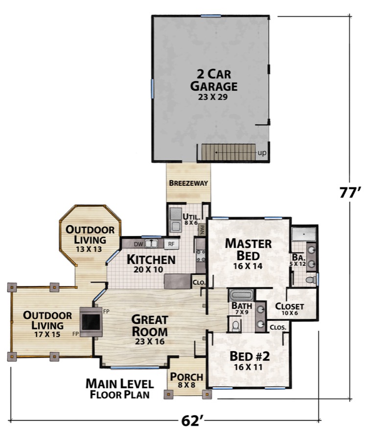 Haystack Hideaway Plan Details - Natural Element Homes