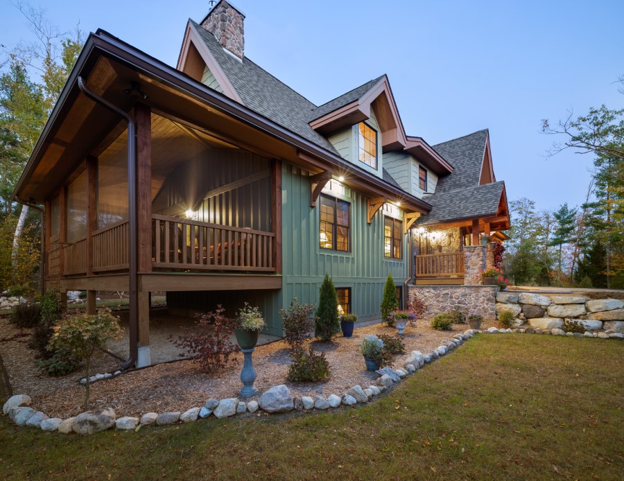 Hidden Harbor Cottage Plan Details - Natural Element Homes