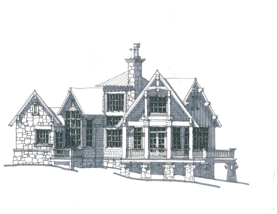 High Point Camp Plan Details - Natural Element Homes