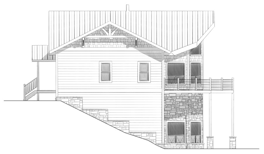 Longbow Lodge Plan Details - Natural Element Homes