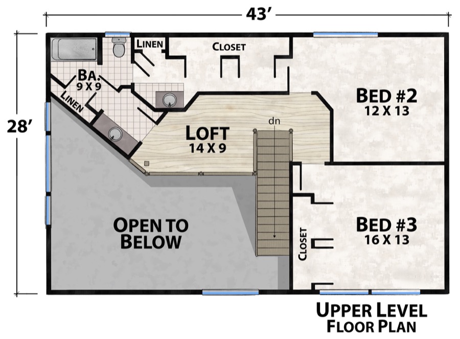 Maple Leaf Lodge Plan Details - Natural Element Homes