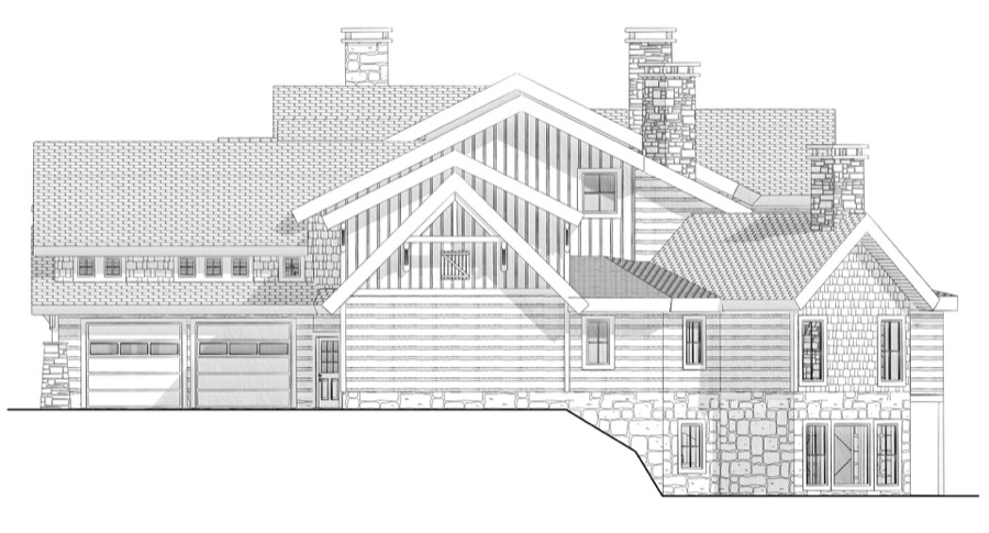 Mountain Top Lodge Plan Details - Natural Element Homes
