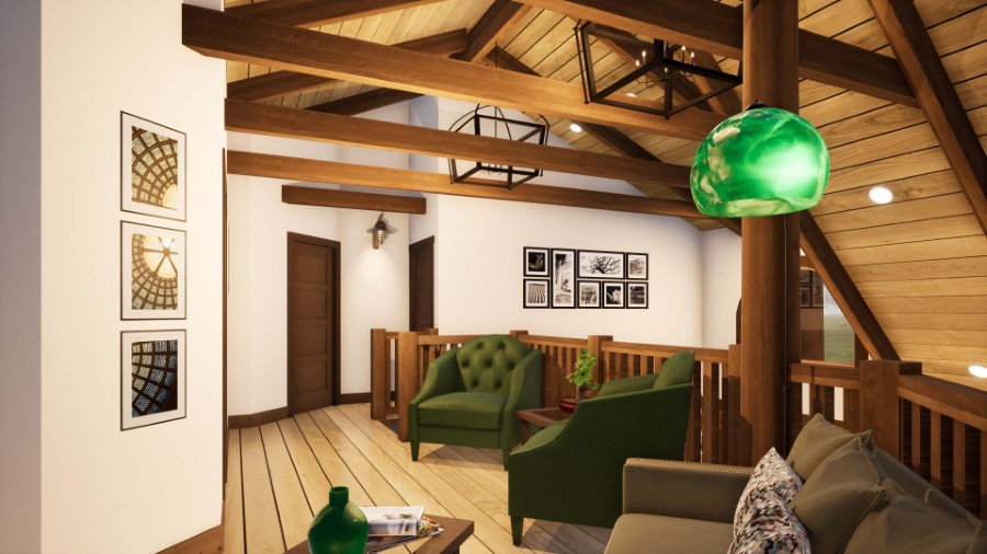 Mountain View Lodge 2 Plan Details - Natural Element Homes