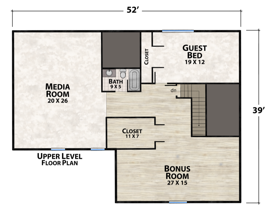 Papa Bear Plan Details - Natural Element Homes