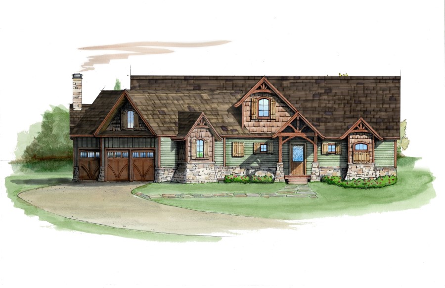 Sandstone Retreat Plan Details - Natural Element Homes