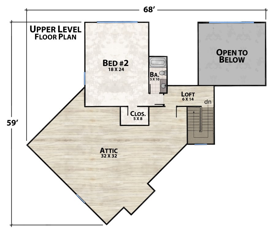 Sandstone Retreat Plan Details - Natural Element Homes