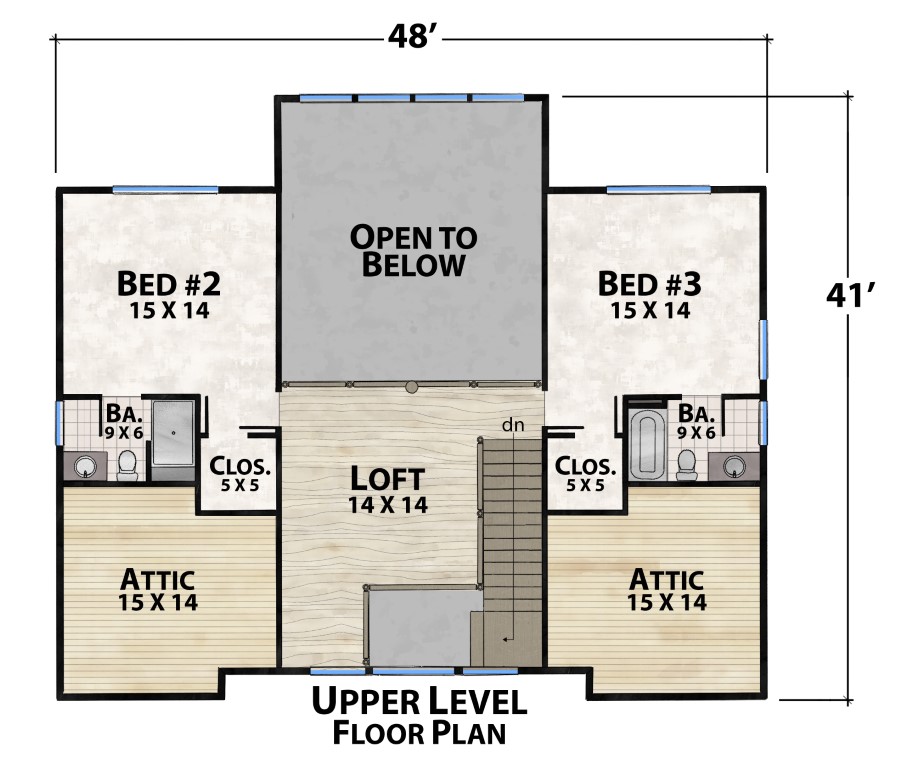 Shadow Cove Lodge Plan Details - Natural Element Homes