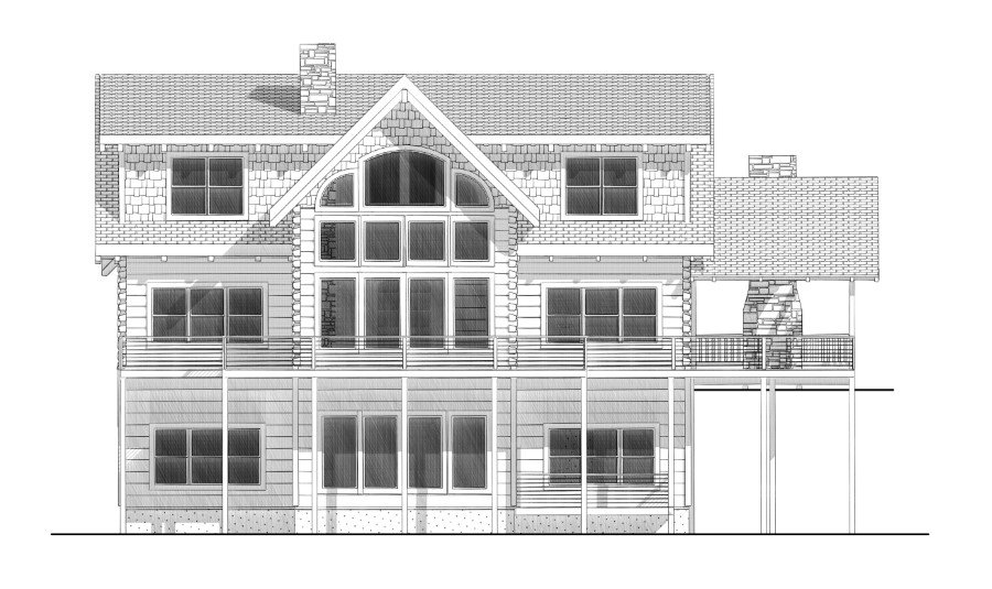 Shadow Cove Lodge Plan Details - Natural Element Homes