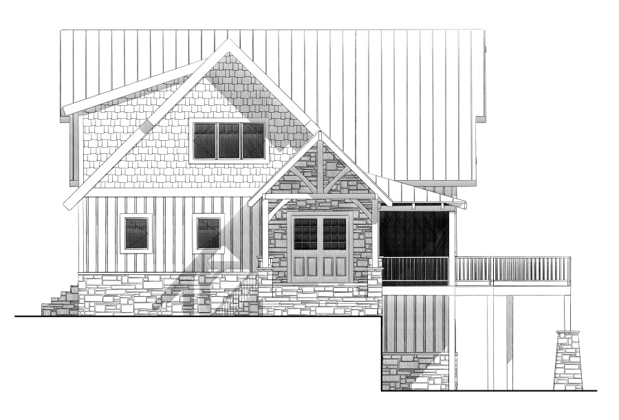 Starlight Lodge Plan Details - Natural Element Homes
