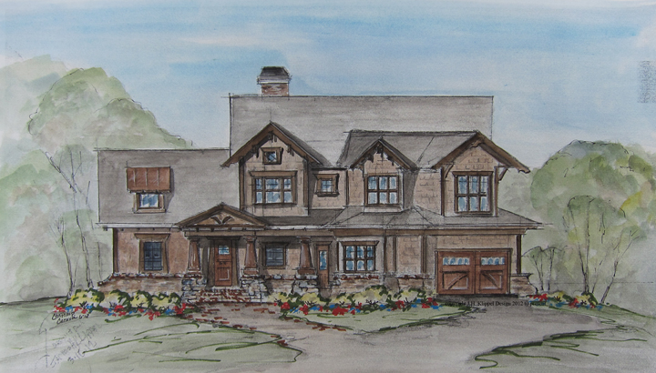 Stickley Lodge Plan Details - Natural Element Homes
