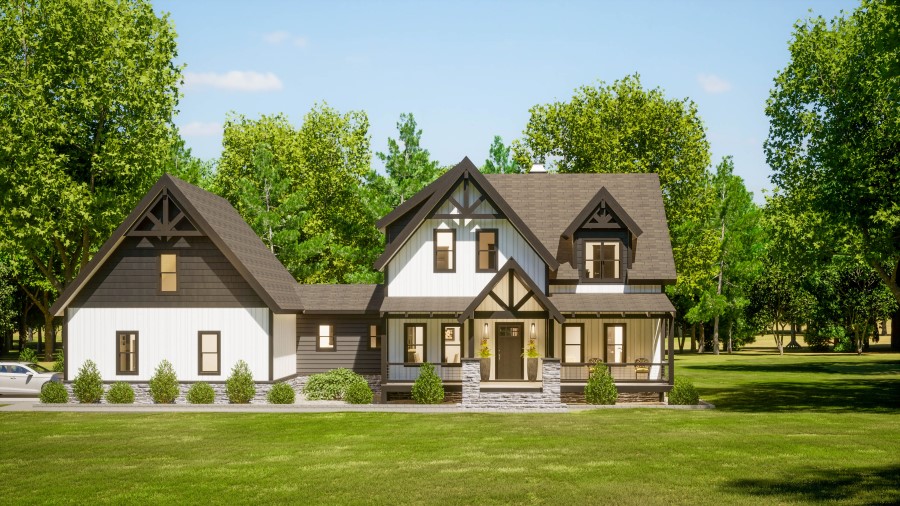 Wild Turkey Retreat Plan Details - Natural Element Homes