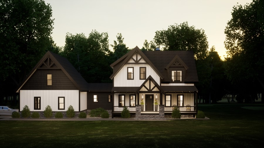 Wild Turkey Retreat Plan Details - Natural Element Homes