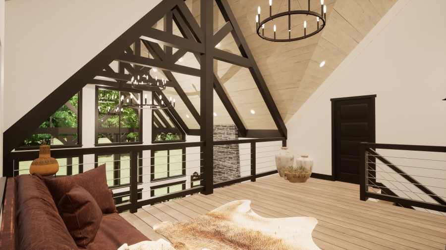 Wild Turkey Retreat Plan Details - Natural Element Homes