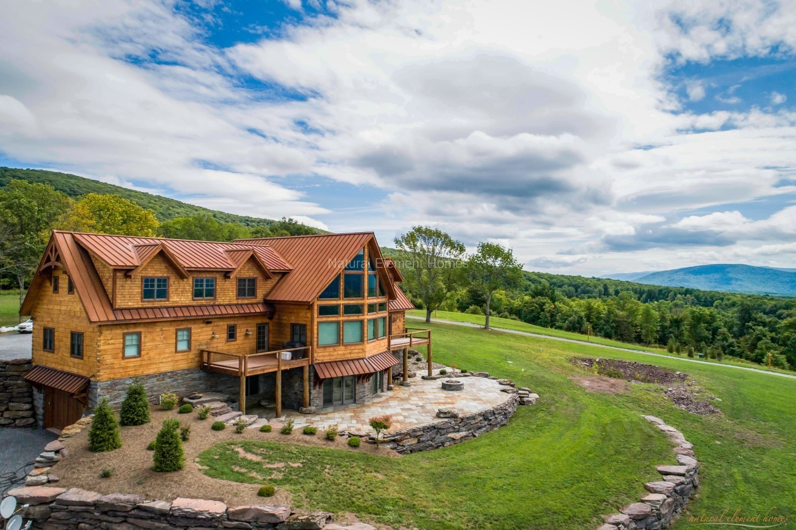 Awesome Aerial Shots Photo Gallery | Natural Element Homes