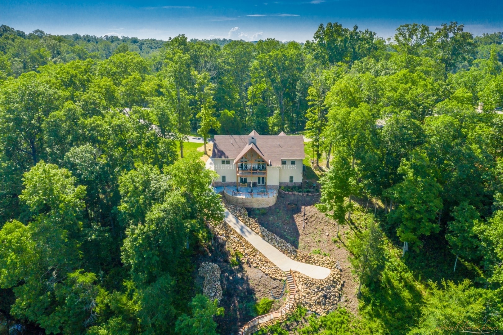 Awesome Aerial Shots Photo Gallery | Natural Element Homes