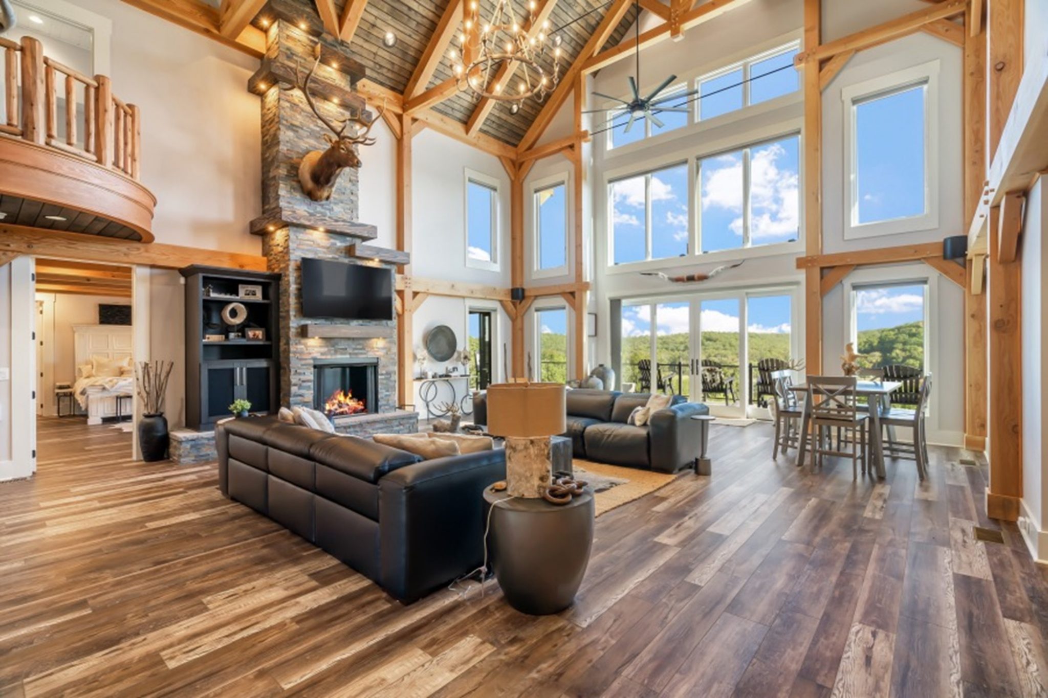 Log Home Comfort Elevated: Sustainable Design | Natural Element Homes